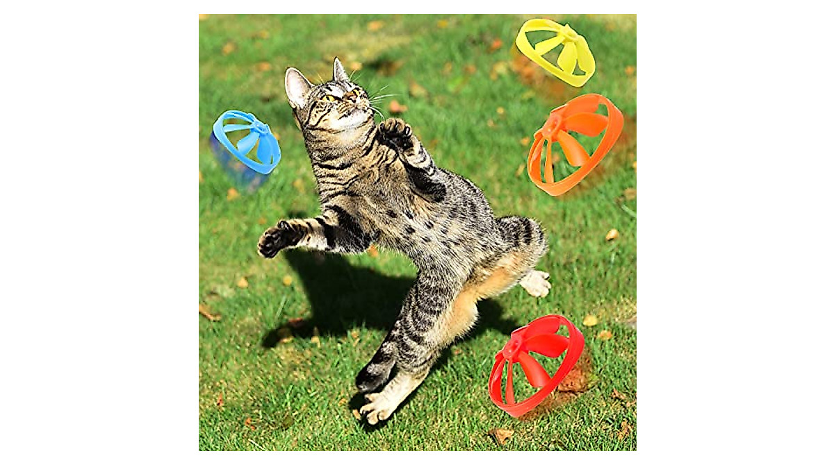 Colorful Cat Fetch Toys - 15 Piece Interactive Set