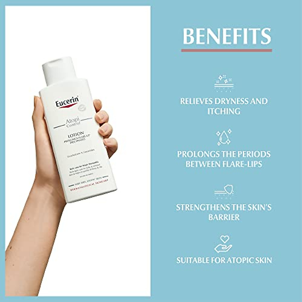 Eucerin AtopiControl Soothing Body Lotion 12% Omega 250ml