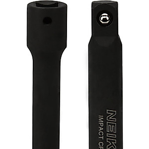 NEIKO 00237A 1/2-Inch-Drive Impact Extension-Bar Set, Made with CrV Steel, 3-Inch, 6-Inch, and 8-Inch Sizes, 3-Piece Set