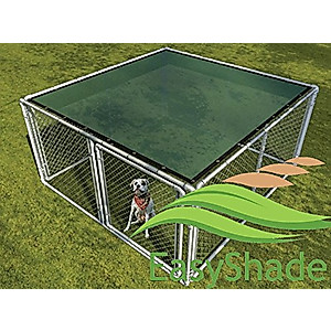 EasyShade 50% Black Shade Cloth Taped Edge with Grommets UV 12ft x 8ft