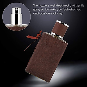 FILFEEL Men Fragrance Long-Lasting Cologne Perfume Leather Case Gift