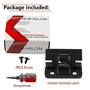 RLB-HILON Latch (Metal) Replacement for Toyota 4Runner Center Console Latch, Compatible with Camry Corolla Yaris T100 Prius Pickup Avalon Scion xB RAV4 and More, for 58908-12080