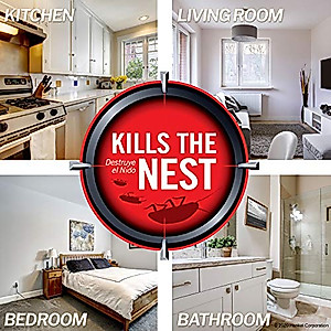 Combat Max 12 Month Roach Killing Bait, Small Roach Bait Station, Child-Resistant, 18 Count