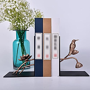 Bookends Metal Book Stand Simple Bookend Book Clip Office Book Depends on Home Study Decoration Decoration Suitable for Student Colleagues Office Book Stopper bookends