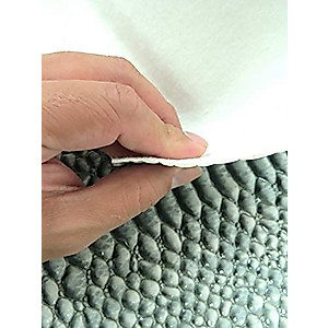 DuroLast™ Shiny 3D Serpent Snake Embossed Vinyl Fabric Sold by The Yard DIY Upholstery Accessories Apparel (Blood Red)