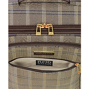 LONDON FOG Brentwood II 20" Expandable Spinner Carry-On, Cappuccino, Inch