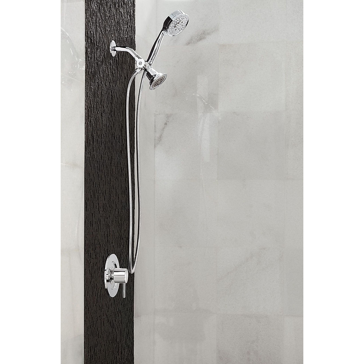 Moen Align Chrome Moentrol Volume Control Modern Shower Faucet Lever Handle, Valve Required, T3291