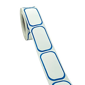 300pcs/roll Removable Freezer Labels, Self-Adhesive Food Storage Stickers Blank Date Labels Refrigerator Freezer Jar Label Stickers for Home Kitchen Restaurant(1x2 Inch)