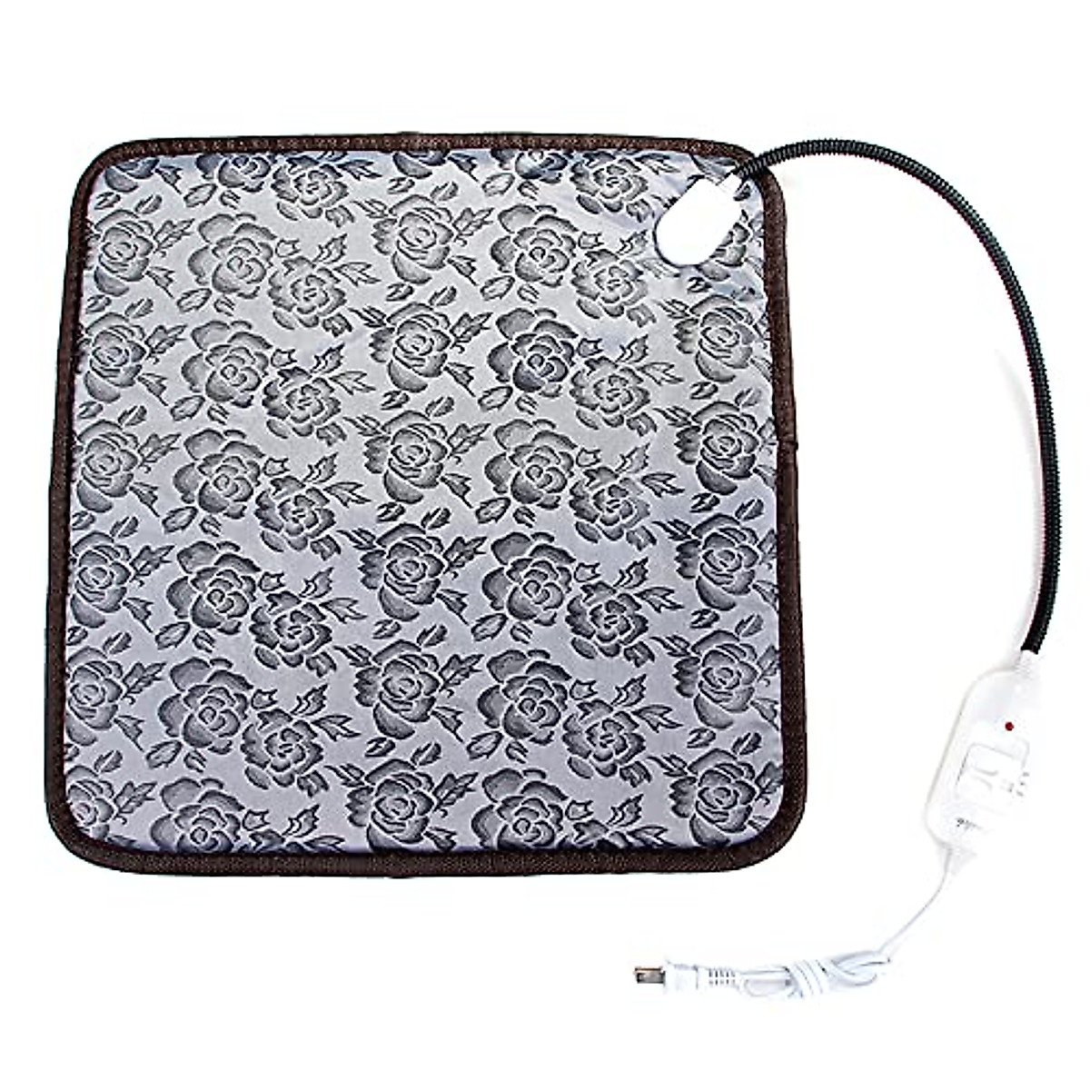 HONCENMAX Pet Heating Pad, Puppy Blanket Bed, Dog Cat Electric Heating Pad Waterproof Warmer Mat for Small Medium Pet Cats Dogs, 45x45cm