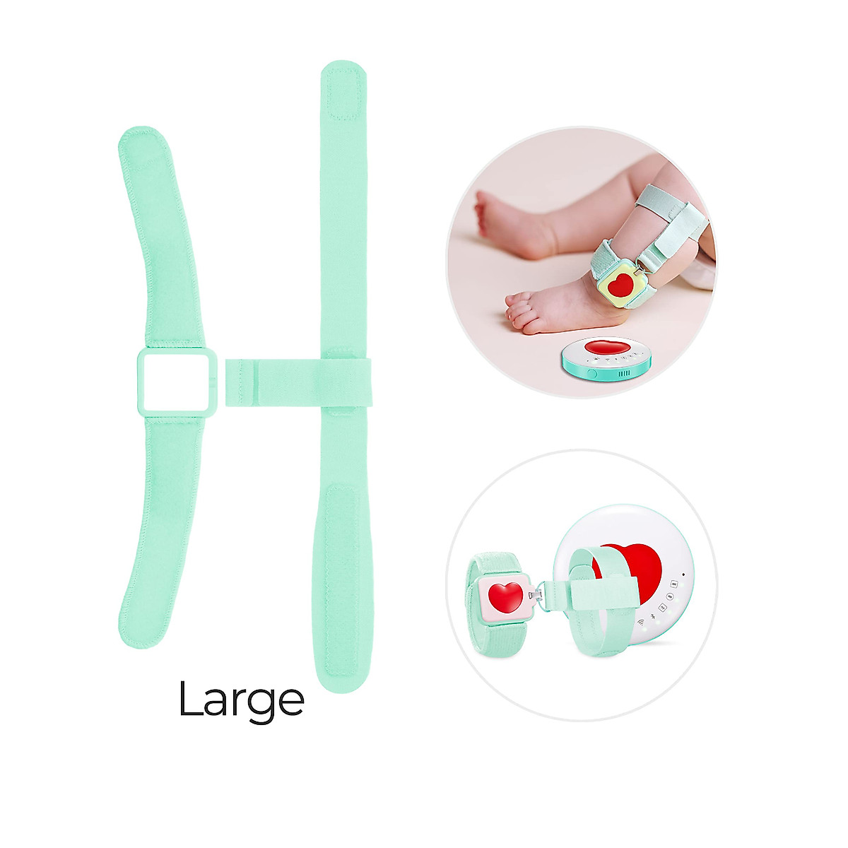 AIMON Band Accessory Fabric for Smart baby Monitor of 0~35 Months Size - Cradle