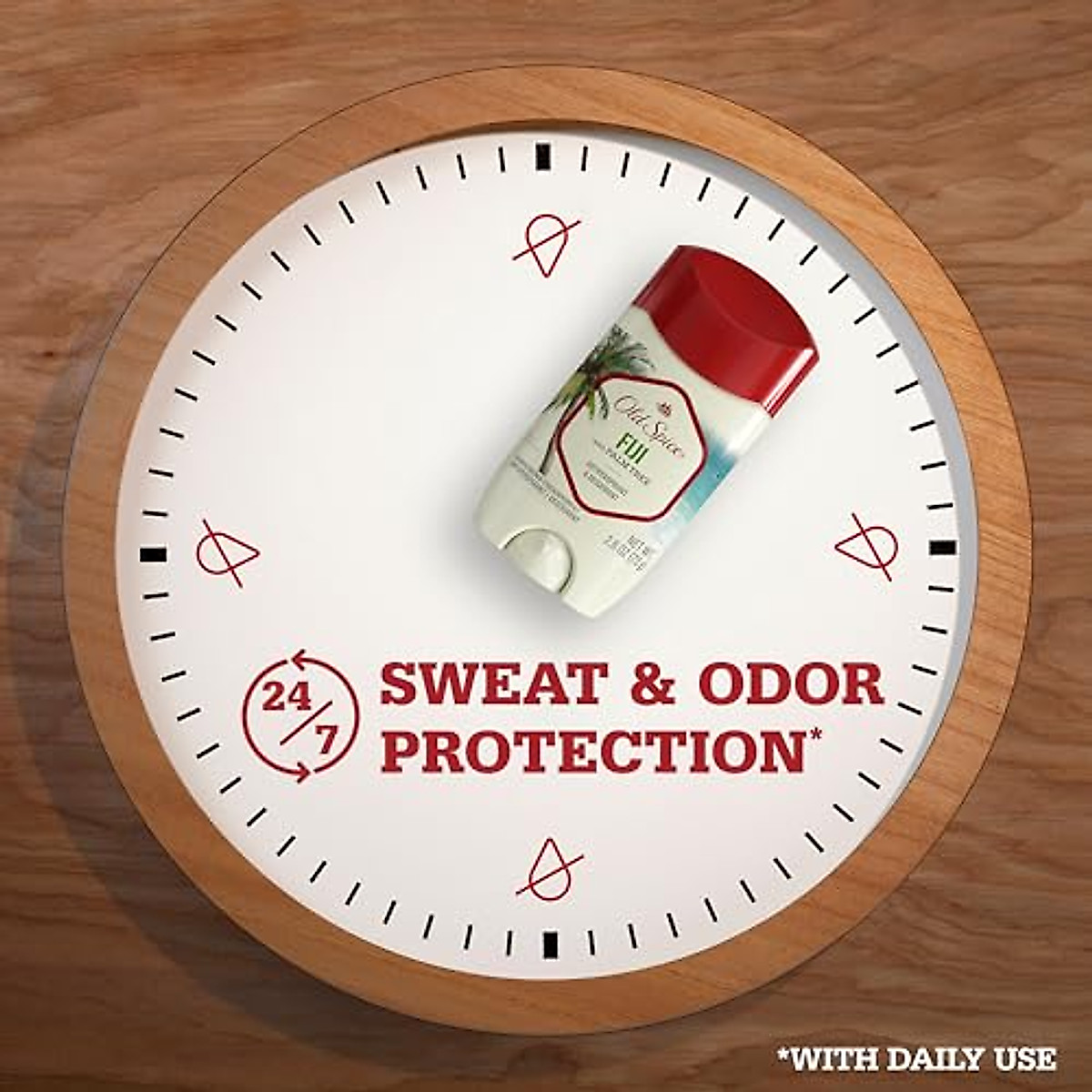 Old Spice Men's Antiperspirant & Deodorant, Fiji with Palm Tree Scent, 2.6 oz