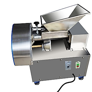 TXMACHINE Bread Machines bread dough divider machine stainless steel Dough cutting cutter machine with 6 molds dough shape and weight can be customized (220V/50HZ, 0.44-0.66lb dough weight)