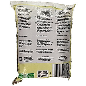 JIFFY/FERRY MORSE SEED J4R25 25Pk Peat Pellets
