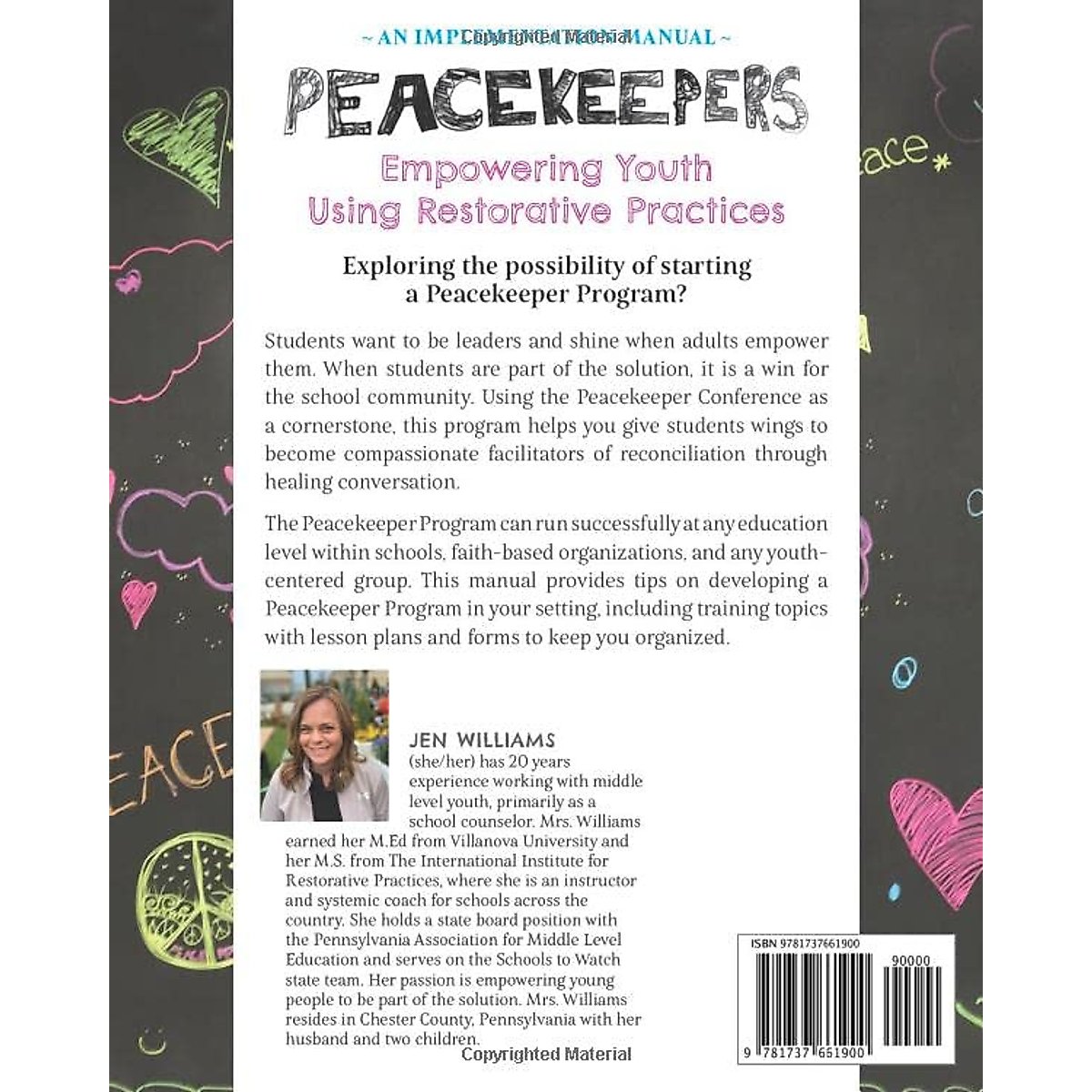 Peacekeepers: An Implementation Manual for Empowering Youth Using Restorative Practices