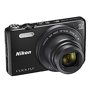 Nikon COOLPIX S7000 Digital Camera (Black) - International Version (No Warranty)