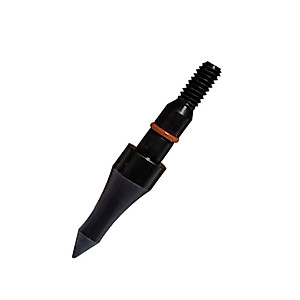 Field Points arrowheads 100 Grains Archery Field Points, 5/16'' Steel Screw in Archery Field Tips and Broadheads (1 Dozen 12 PCS), 2.9*2.3*0.6