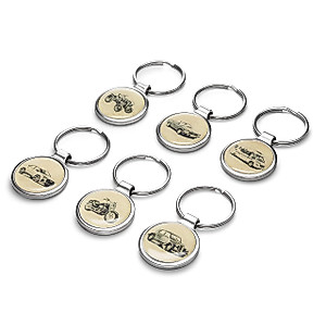KIESENBERG Key Chain Ring Keyring Gift for Can-Am Spyder RT Fan A-4695