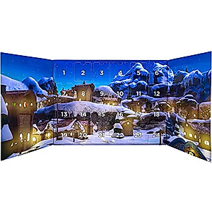 Roblox 2024 Holiday Advent Calendar for Kids, 24 Day Gift Playset - Toy Set Includes 6 Figures, 18 Accessories, 2 Redeemable Codes & More - 30 Pieces Total - Christmas Gift for Boys & Girls Ages 6+