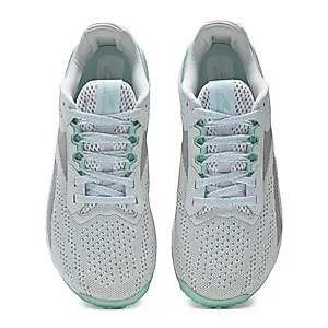 Reebok Womens Nano X1 Cross Trainer (10, Pure Grey 1 / Hint Mint/Pure Grey 3, Numeric_10)