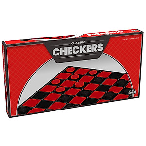 Goliath Checkers - Classic Game with Folding Board and Interlocking Checkers (Amazon Exclusive)