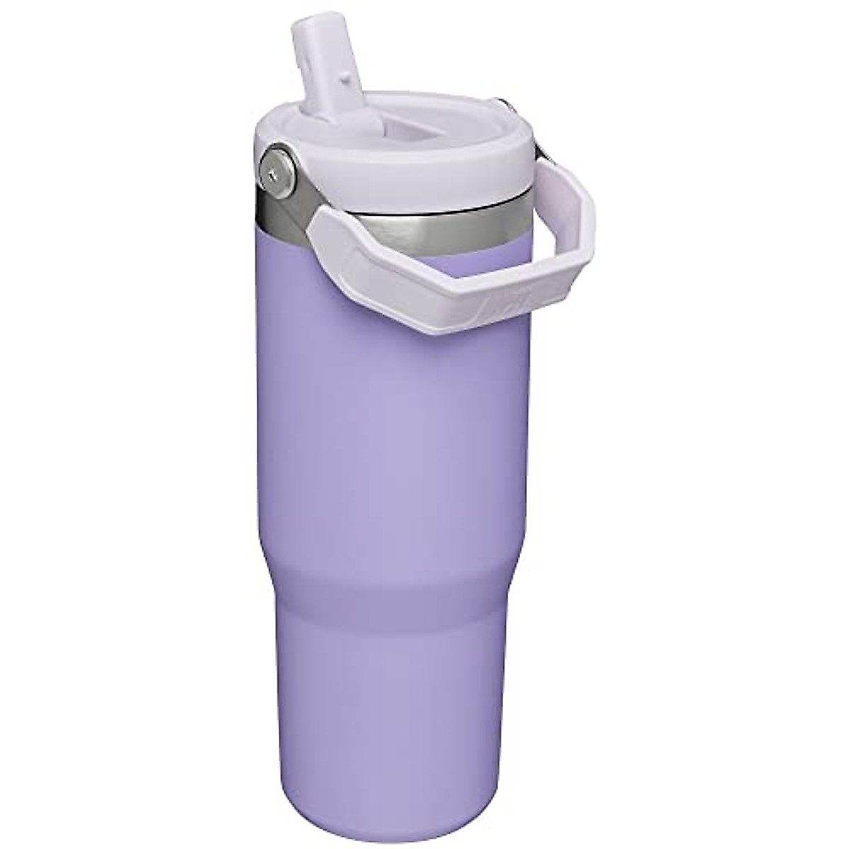 Stanley IceFlow Stainless Steel Tumbler - Vacuum Insulated Water Bottle for Home, Office or Car Reusable Cup with Straw Leak Resistant Flip Cold for 12 Hours or Iced for 2 Days, Lavender, 30OZ