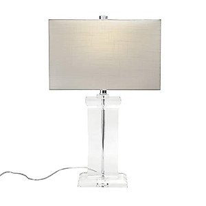 nuLOOM MCT11AA Toledo 25" Crystal Table Lamp, Height, Clear