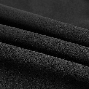 ANMINY PU Leather Sofa Couch Seat Cushion Covers Chair Armchair Stretchy Slipcover Anti-Slip Super Soft Furniture Protector with Elastic Bottom (1 Seater, Black)