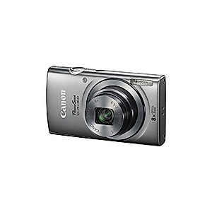 Canon PowerShot ELPH 160 (Silver) (Renewed)