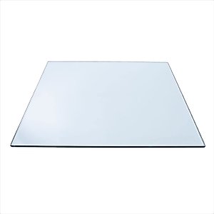 Glass Table Top 1/2" Thick, 1" Bevel L8