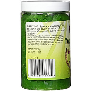 Nature Zone SNZ54511 Feeder Insects Total Bites Soft Moist Food with Spirulina, 9-Ounce