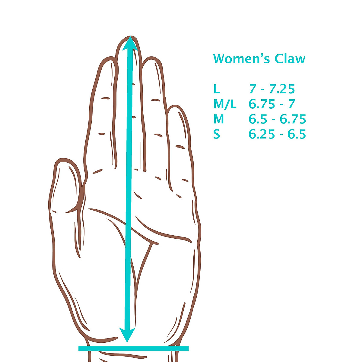 CaddyDaddy Claw Golf Gloves for Women | Flex-Mesh Design for Cool Ventilation | Lasts 3-5 Times Longer Than Leather | Silicone-Web Coating for Maximum Grip | Machine-Washable | Grey | RH-Med