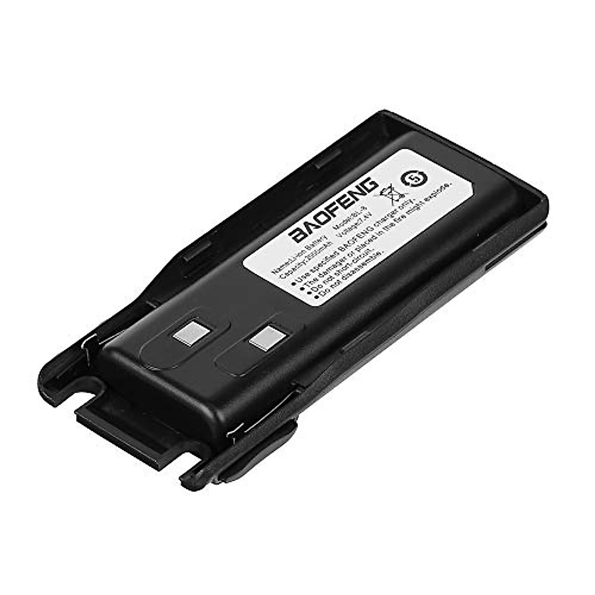 BaoFeng Original Replacement Battery BL-8 for Baofeng UV-82, UV-82L - Black