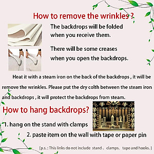 Fanghui 7x5ft The Great Gatsby Photography Backdrop 1920s Retro Roaring Photo Background Vinyl Adult Children Wedding Party Decoration Birthday Briadal Shower Photo Shoot Booth