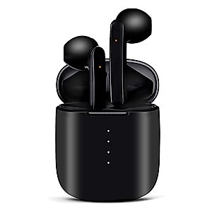 Wireless Earbud Bluetooth 5.0 Headphones Built in Mic in Ear Buds Noise Canceling 3D Stereo Air Buds Earbud Fast Charging, IPX8 Waterproof for Android/Samsung/iPhone