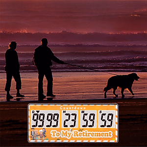 Runleader Digital 9999 Days Countdown Event Reminder Timer, Use for Wedding Retirement Christmas Vacation Lab Homework Exercise Gym Workout Sports Classroom Meeting Working Kitchen Cooking