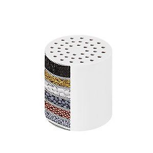 NearMoon 15 - Stage Replacement Cartridge Universal High Output Shower Filter with VC, Reduce Hard Water, Heavy Metal Impurity, Improve Skin & Hair, Fit Any Similar Shower Filter (1 pack)