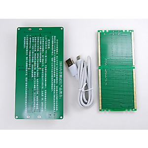 Nice DDR4 Desktop PC Server Memory RAM Module and Computer Motherboard RAM Slot Easy Test Quick Diagnostic Analyzer LED Tester Card Complete Set Solution Kit 288 Pin All Speed Voltage ECC and nonECC