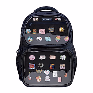 Eien Kaliforua Backpack Ita Bag Pins Display Bag Detachable 2way Unisex