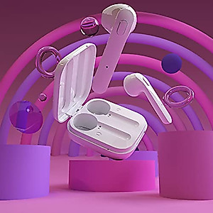 BLU Aria Pod| Wireless Earbuds| Bluetooth Headphones | 2021 | 9 Hours Battery | White