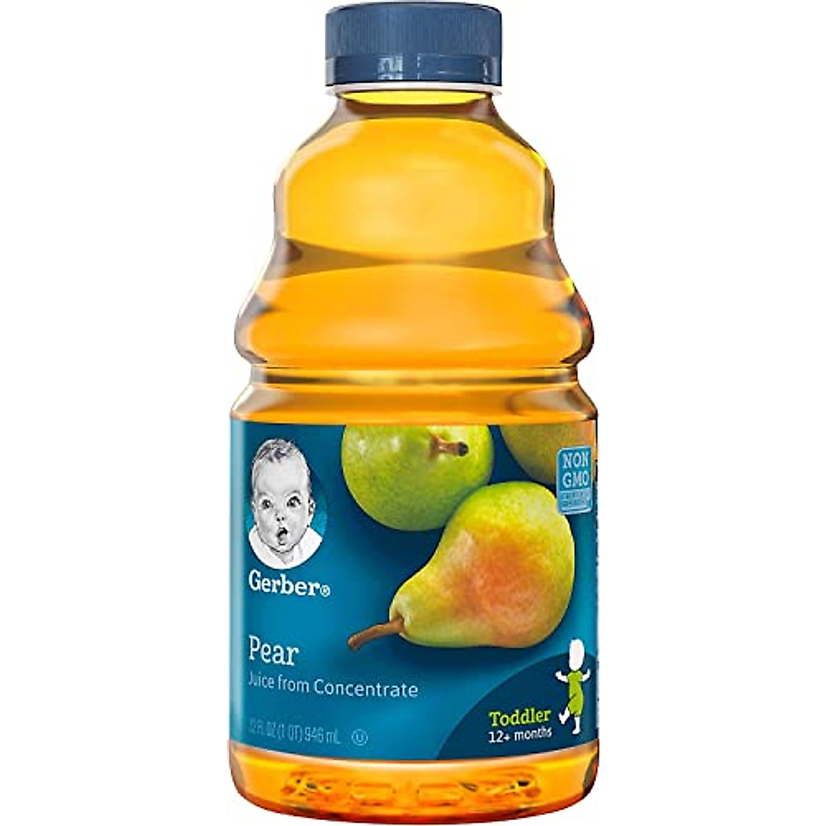 Gerber Nature Select Baby 100% Fruit Juice 32 Fl Oz (Pack of 2) (100% Pear Juice)