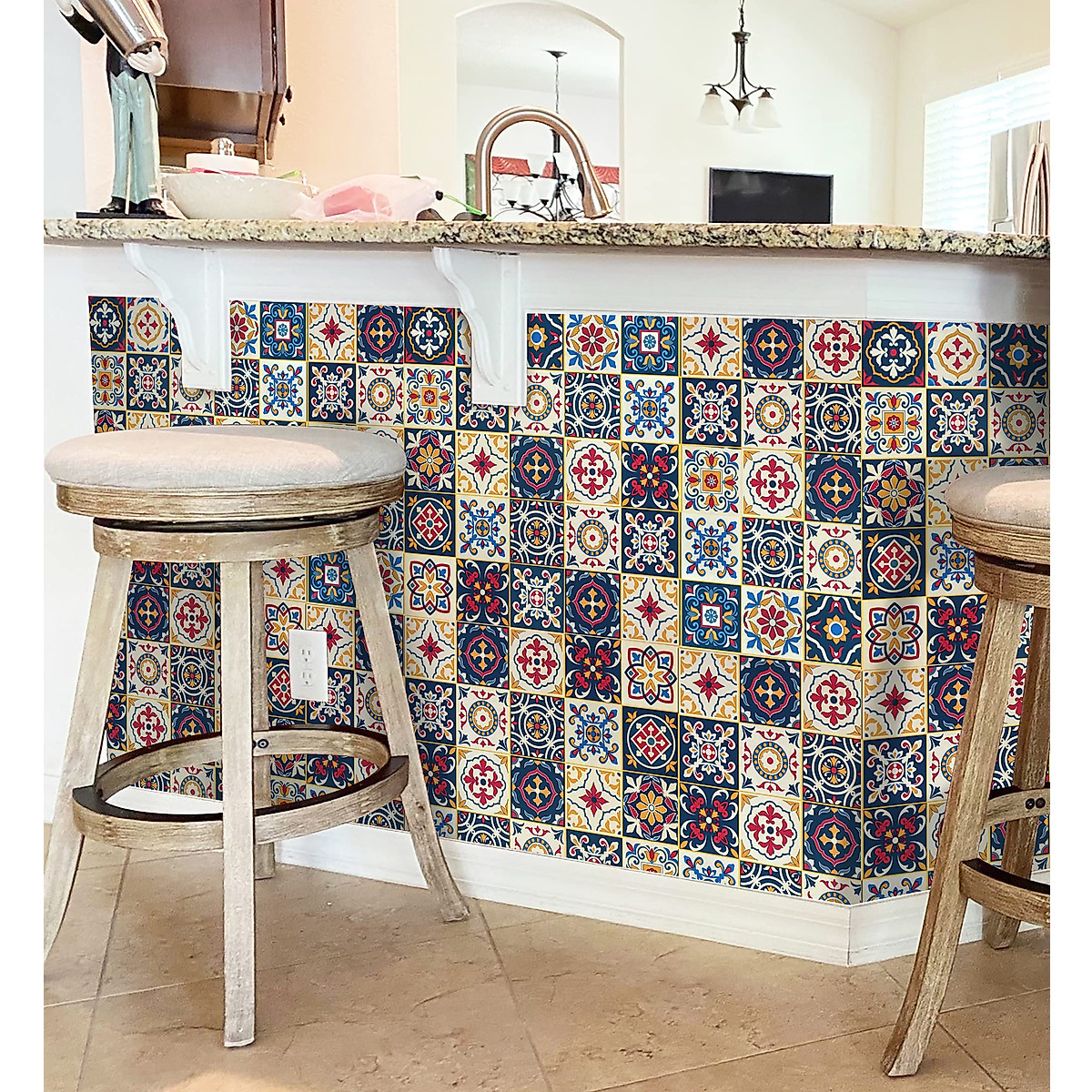 CiCiwind Contact Paper Cute Peel and Stick Wallpaper Adhesive Shelf and Drawer Liner for Countertops Shelves Drawer Shelf Paper Decor Kitchen Bookshelves 17.7"x118" Removable Waterproof Easy to Clean