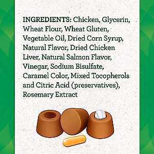 Greenies Pill Pockets Salmon Treats For Cat, 1.6 oz, Pack of 3