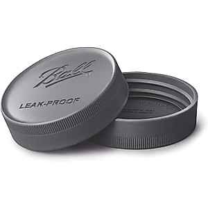 Ball Mason Jar Lids - Regular Mouth (Mason Jar Caps) - Leak Proof (Standard)