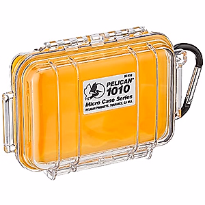 Pelican 1010 Micro Case (Yellow/Clear)