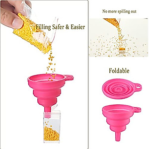 Douorgan 3-Tier Diamond Painting Storage Containers Portable Bead Organizer and Storage Box Stackable Arts & Crafts Organizers for Nail Charms Seed, 240 Rectangular, Funnel, Stickers