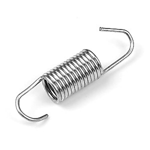 Xuezoioy Cage Door Spring Hooks,Spring Latch Hook for Rabbit Cages Pack of 25, 37mm/1.5inches Door Metal Finger Spring Latch Hook for Fixing Pet Cage Food Bowl for Rabbit,Hamster,Parrot,Birds,Bunny