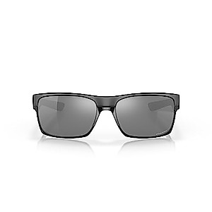 Oakley Men's OO9189 Twoface Square Sunglasses, Matte Black/Prizm Black, 60 mm