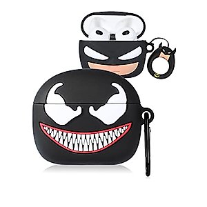 2 Pack Gkv for Airpods 3 Case for Airpod 3 (2021) Cover Unique Funny Fun Kawaii Cute 3D Cartoon Design Air Pods 3rd Generation Silicone Cases for Girls Teen Boys Kids
