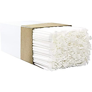 Avant Grub’s BPA-Free Big, Premium Straws 300 Pack. Paper-Wrapped, Clear, Thick, & Jumbo Sized (Big at 10.25 in Tall.3 in Wide). Restaurant-Grade & USA-Made.