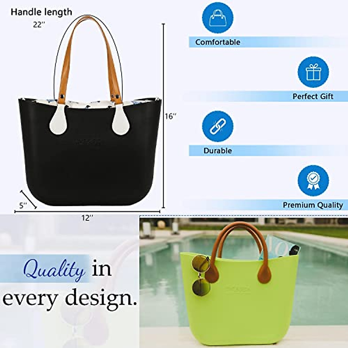 LIME AND SODA Women's Fashion Eva handbag - Mix and Match - Lime